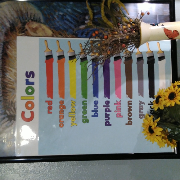 art class | Art | Art Class Teaching Poster Rainbow Colors | Poshmark